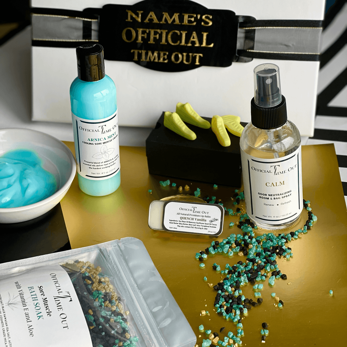 Official Time Out Athlete Self Care Luxury Box – Tate's Box